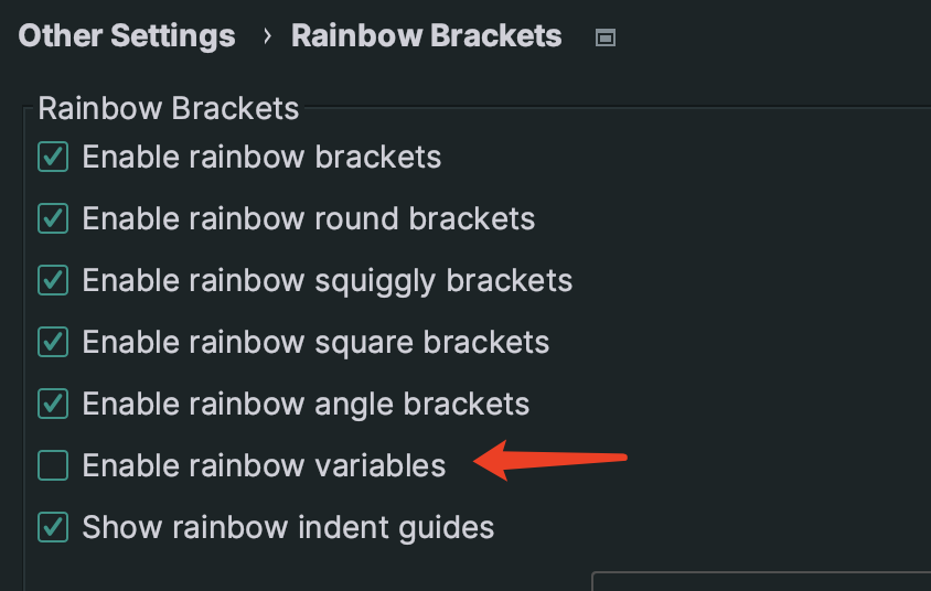 [Rainbow variables] ALL colors in the IDE are broken even after ...