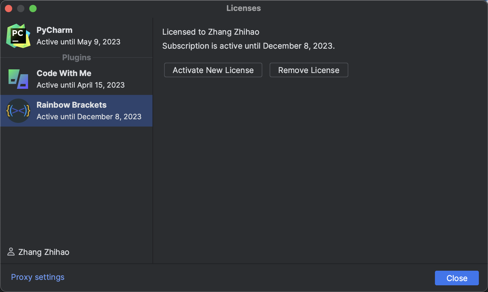 Licencing issue for Jetbrains products version 2023.1 · Issue #2617 · izhangzhihao/intellij ...