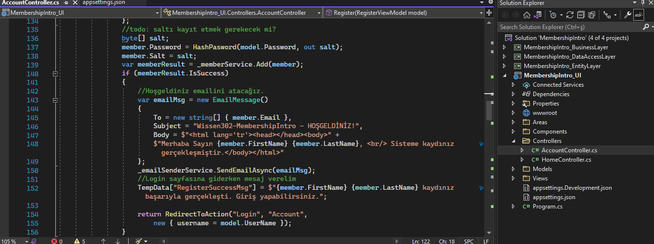 GitHub - ekremkilicer/MembershipIntro_SUNUM