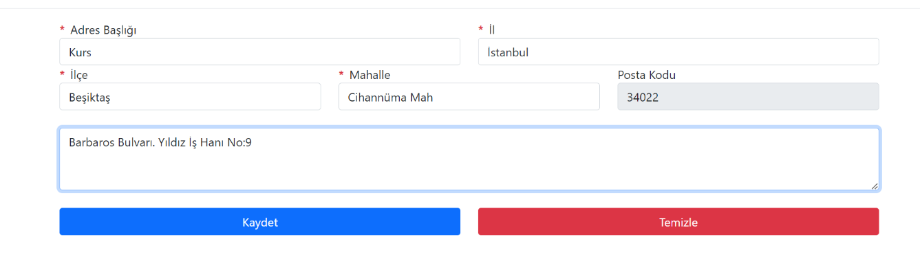 GitHub - ekremkilicer/AddressBook_SUNUM