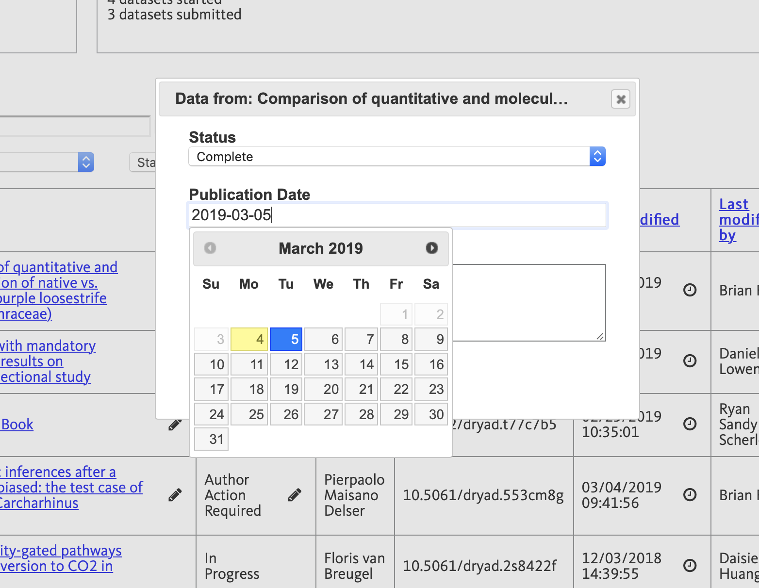 Rationalize publication date · Issue #208 · datadryad/dryad-product-roadmap · GitHub