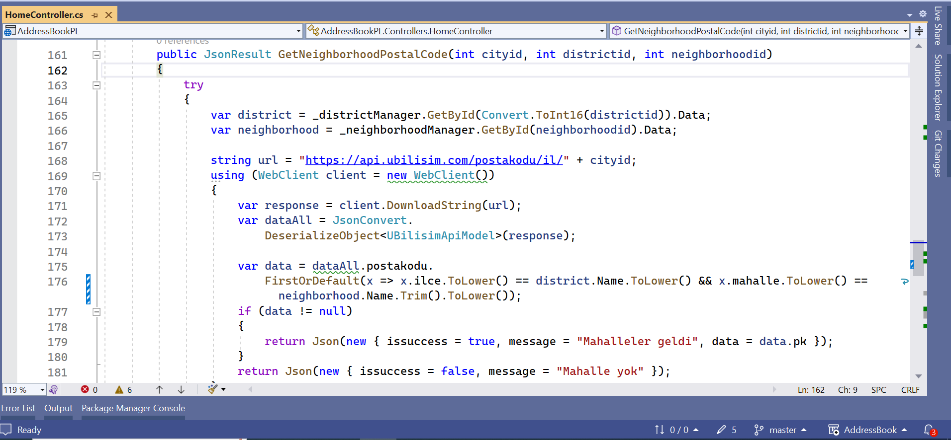 GitHub - Samett34/adresbook-sunum