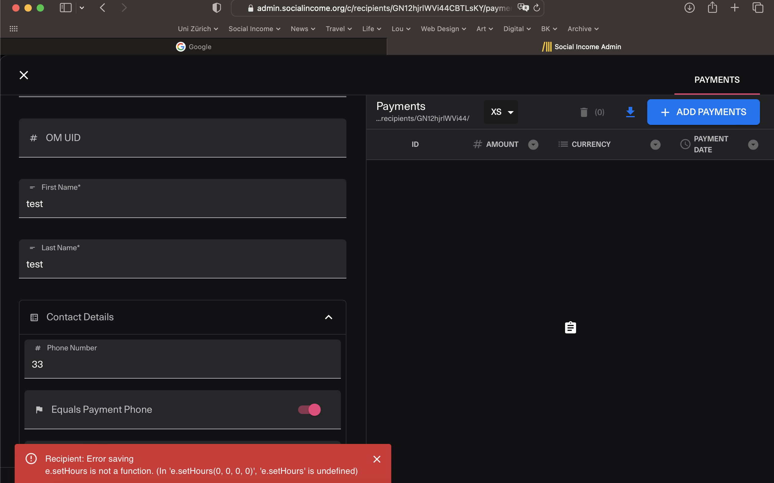Bug: e.setHours is undefined · Issue #413 · firecmsco/firecms · GitHub