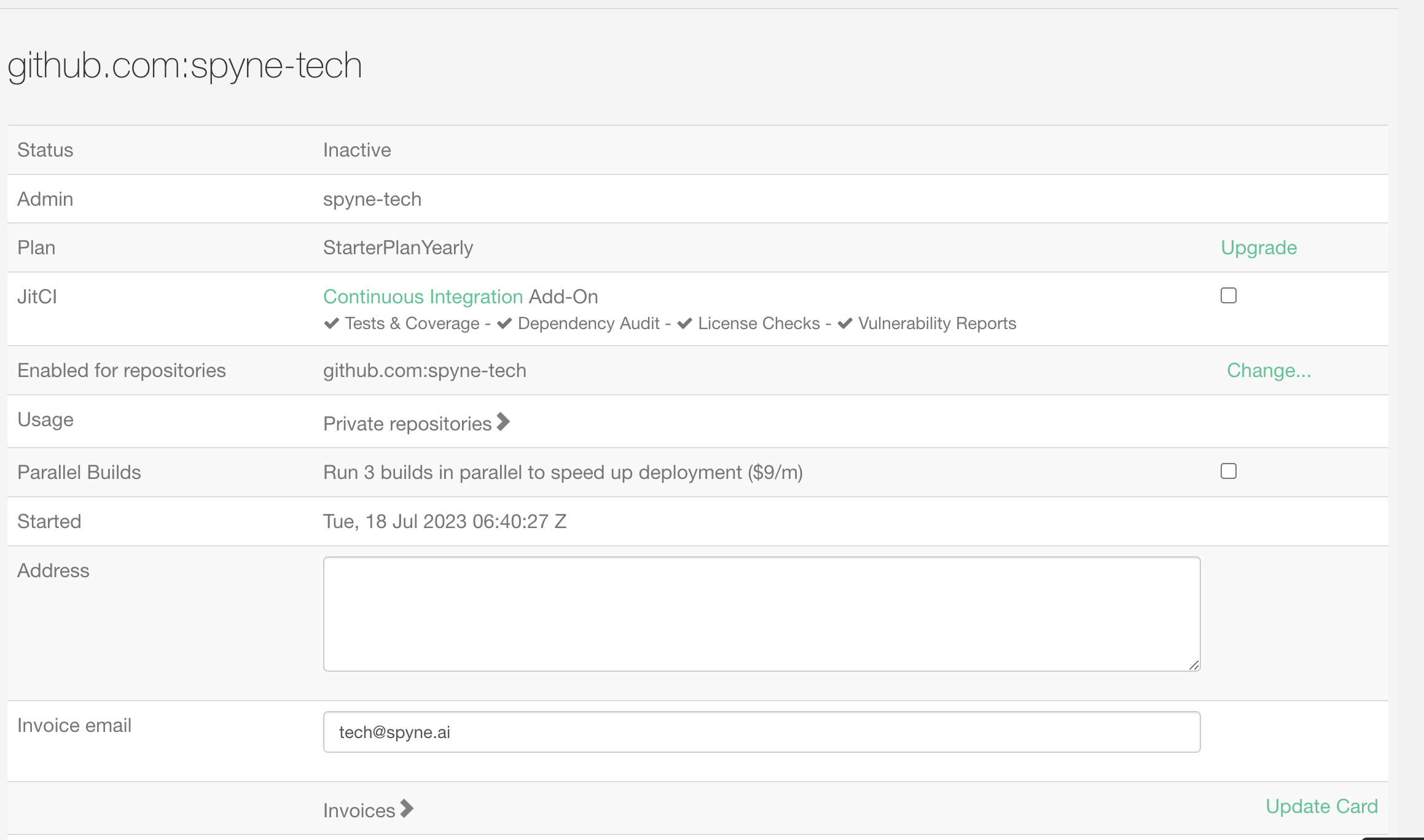 Jitpack Account Status Is Inactive For No Reason I Have Yearly Subscription · Issue 5780 
