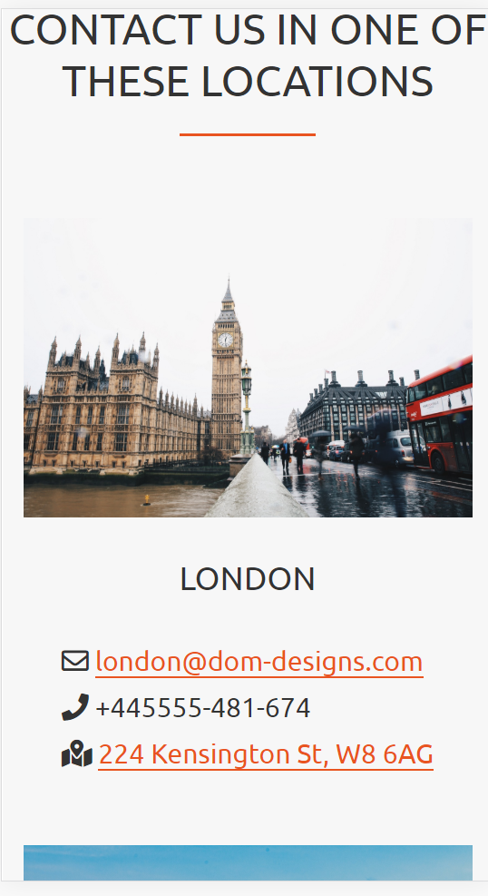 [Mobile] Contacts section · Issue #18 · koleaby4/dom-designs · GitHub