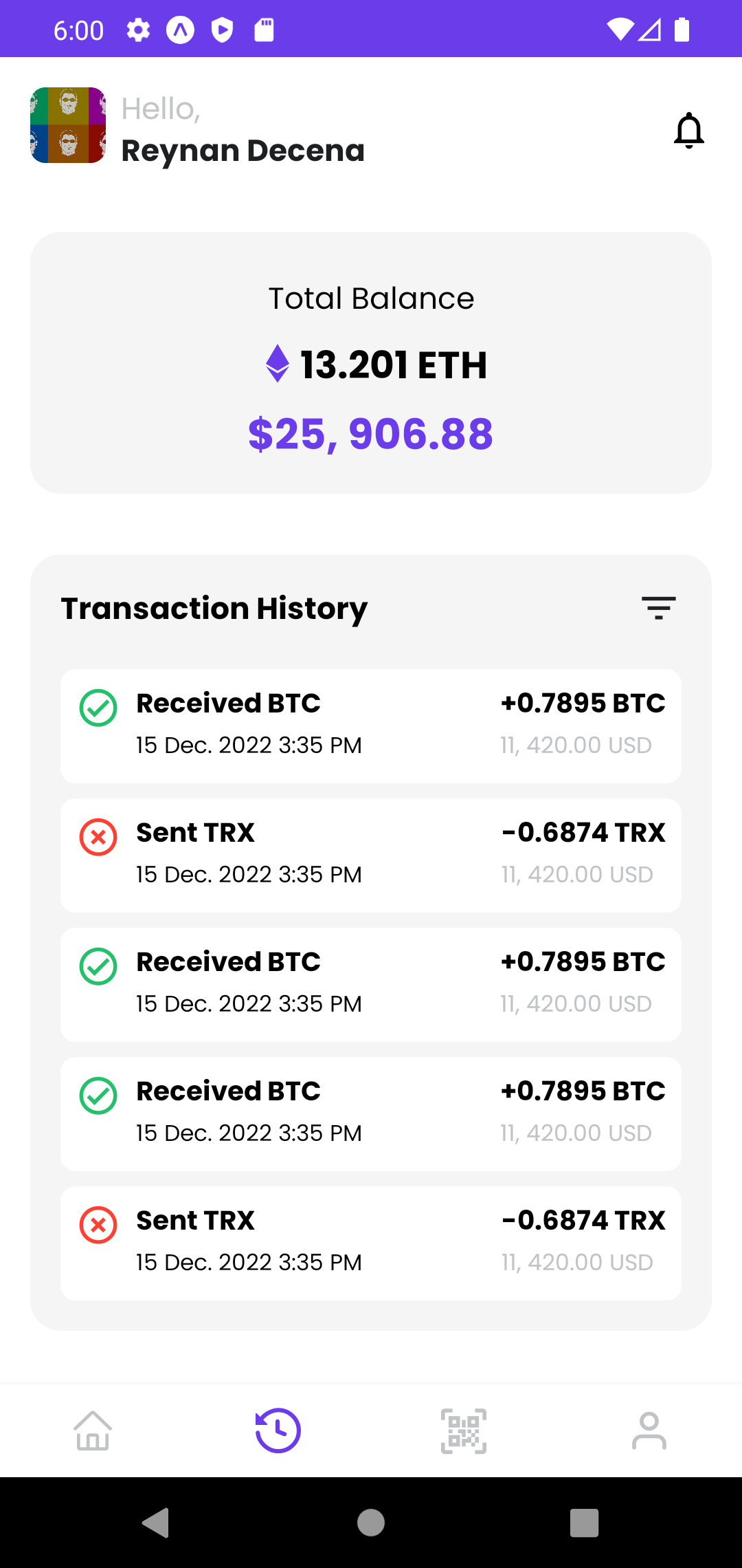 Github Reynandcenareact Native Digital Wallet