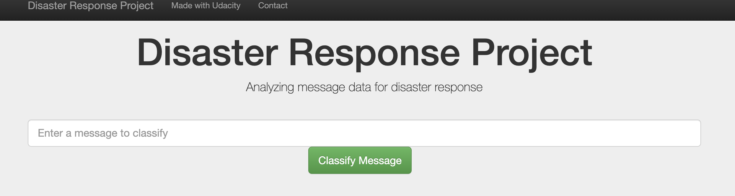 GitHub - SabinaBeisembayevakz/disaster-response_MLclassificator: We used disaster messages to ...