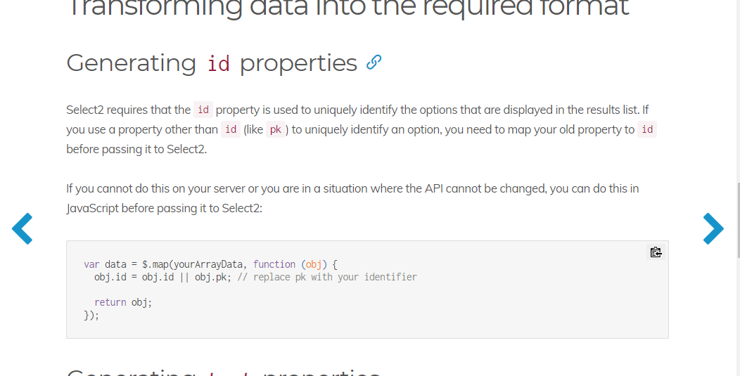 how to custom id and text field? · Issue #4736 · select2/select2 · GitHub