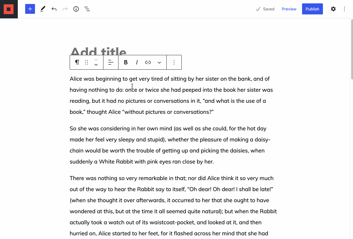 Writing flow/FSE: Clicking in the canvas padding doesn't always deselect · Issue #31369 ...