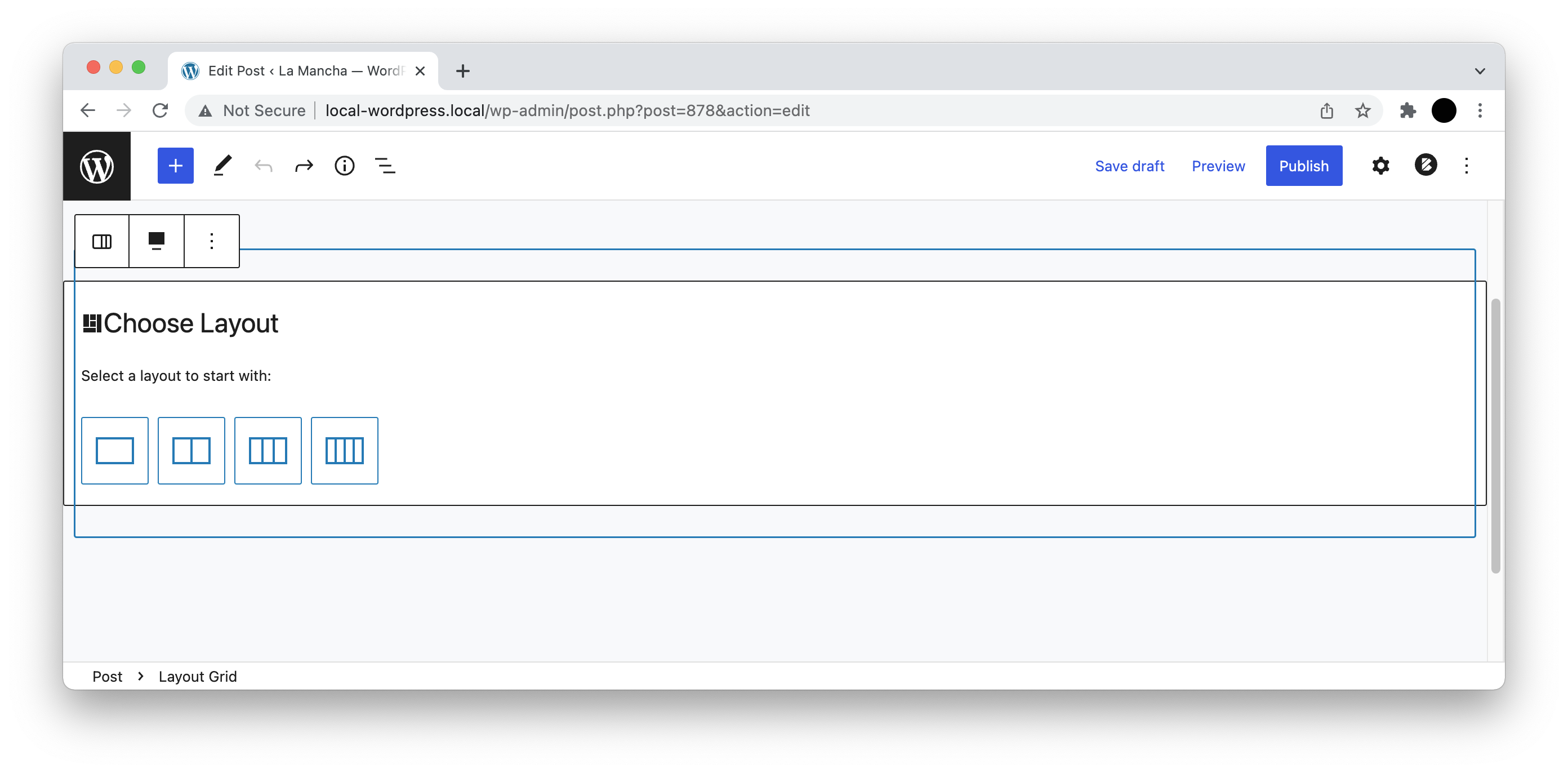 Choose Layout dialog out of bounds? · Issue #260 · Automattic/block-experiments · GitHub