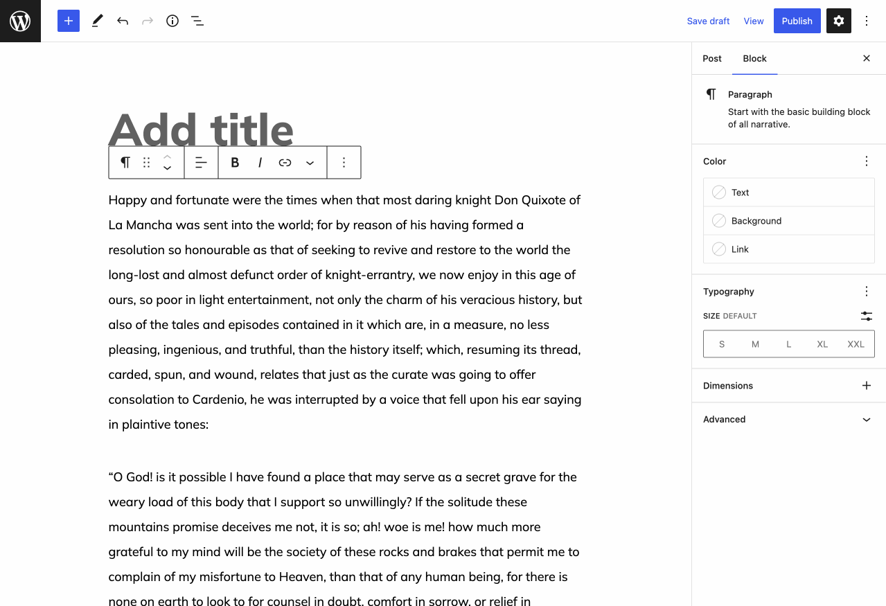 Possible Confusion In Menus With The More Block · Issue 44751 · Wordpressgutenberg · Github