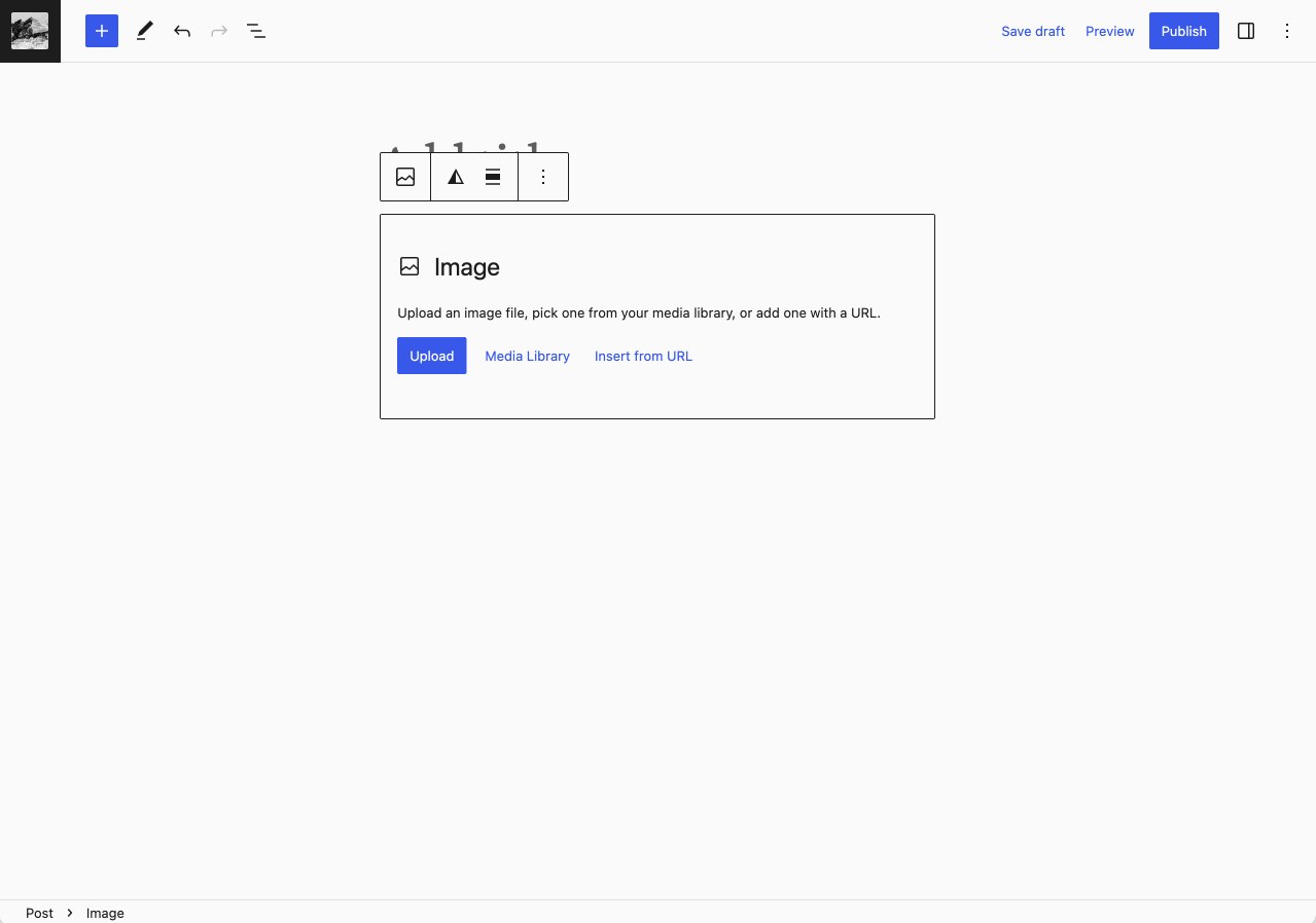 Inserter: I should be able to drag an image from Media or Openverse into an Image block · Issue ...