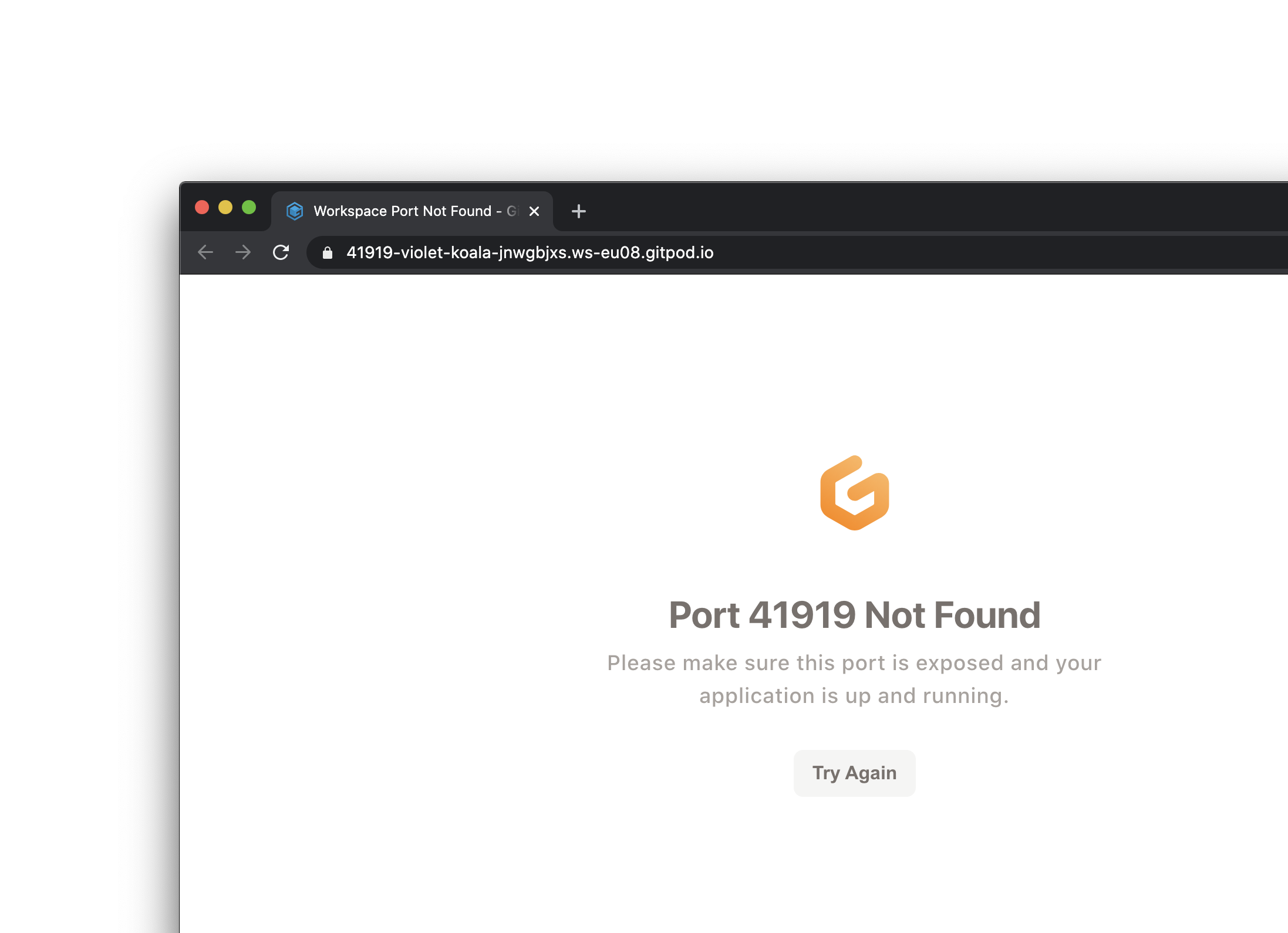 Update favicon when workspace port is not found · Issue #4383 · gitpod-io/gitpod · GitHub