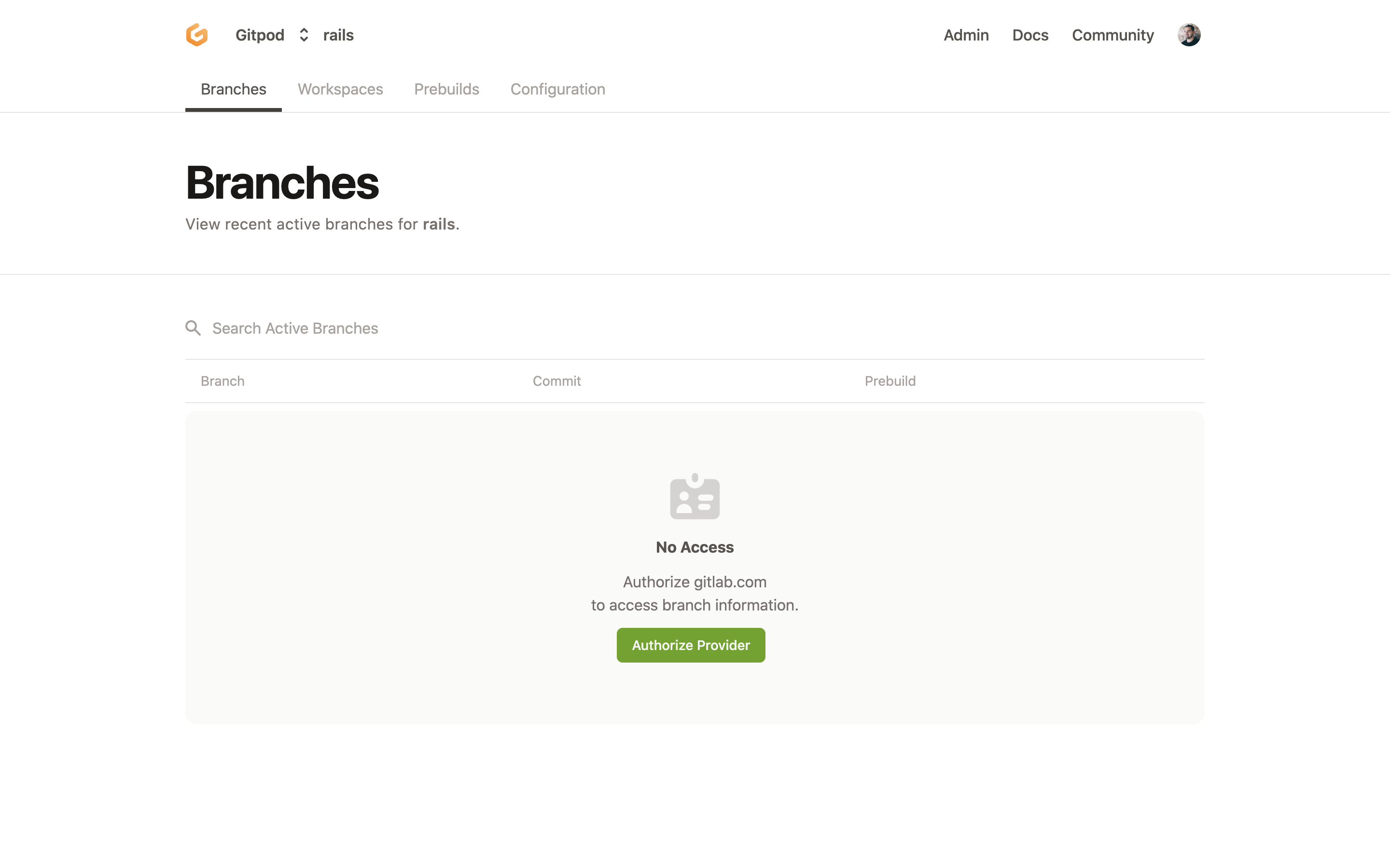 Improve No Access Placeholder Illustration · Issue 5959 · Gitpod Iogitpod · Github