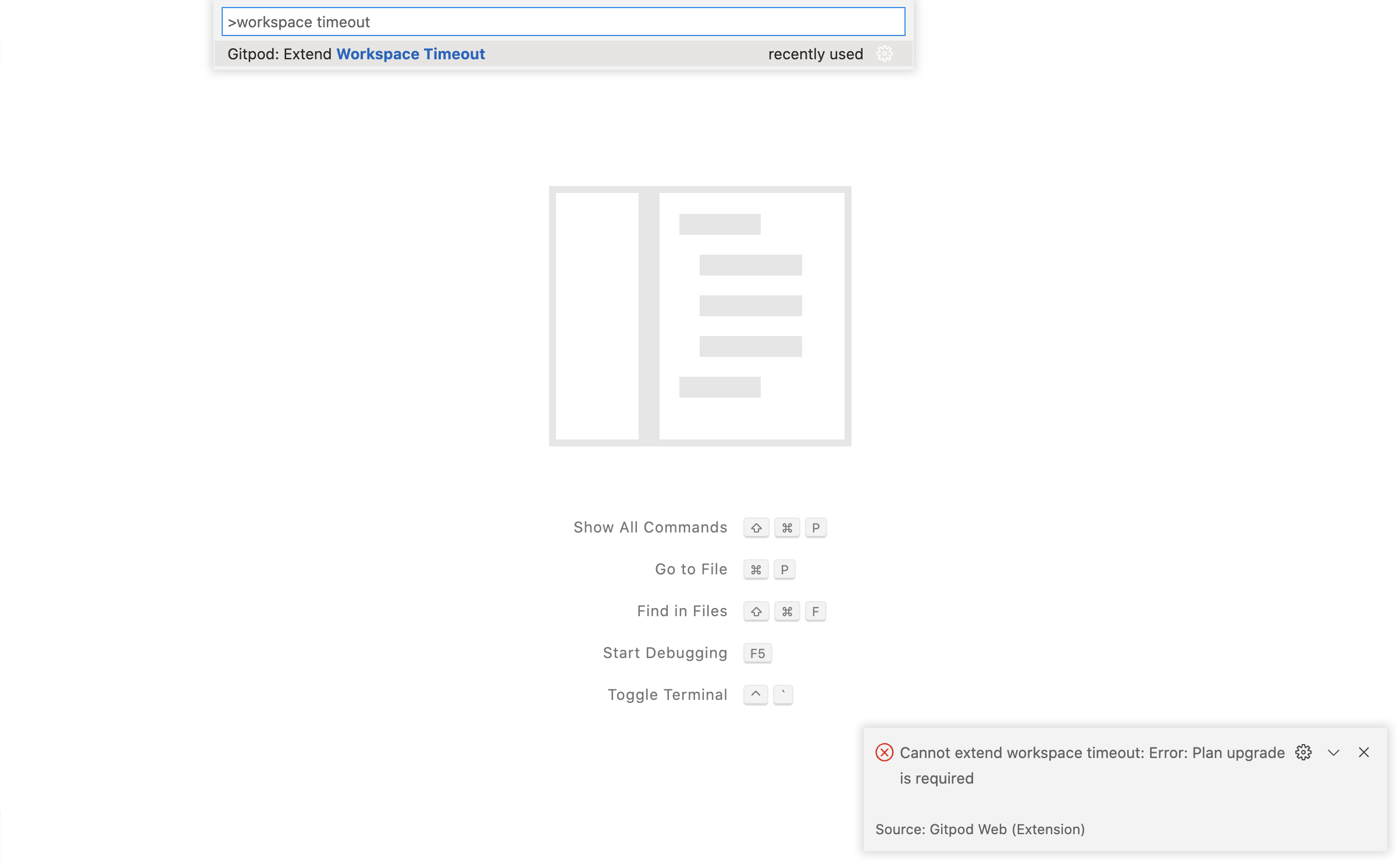 Provide A Call To Action To Upgrade Plan When Trying To Extend Workspace Timeout · Issue 9173