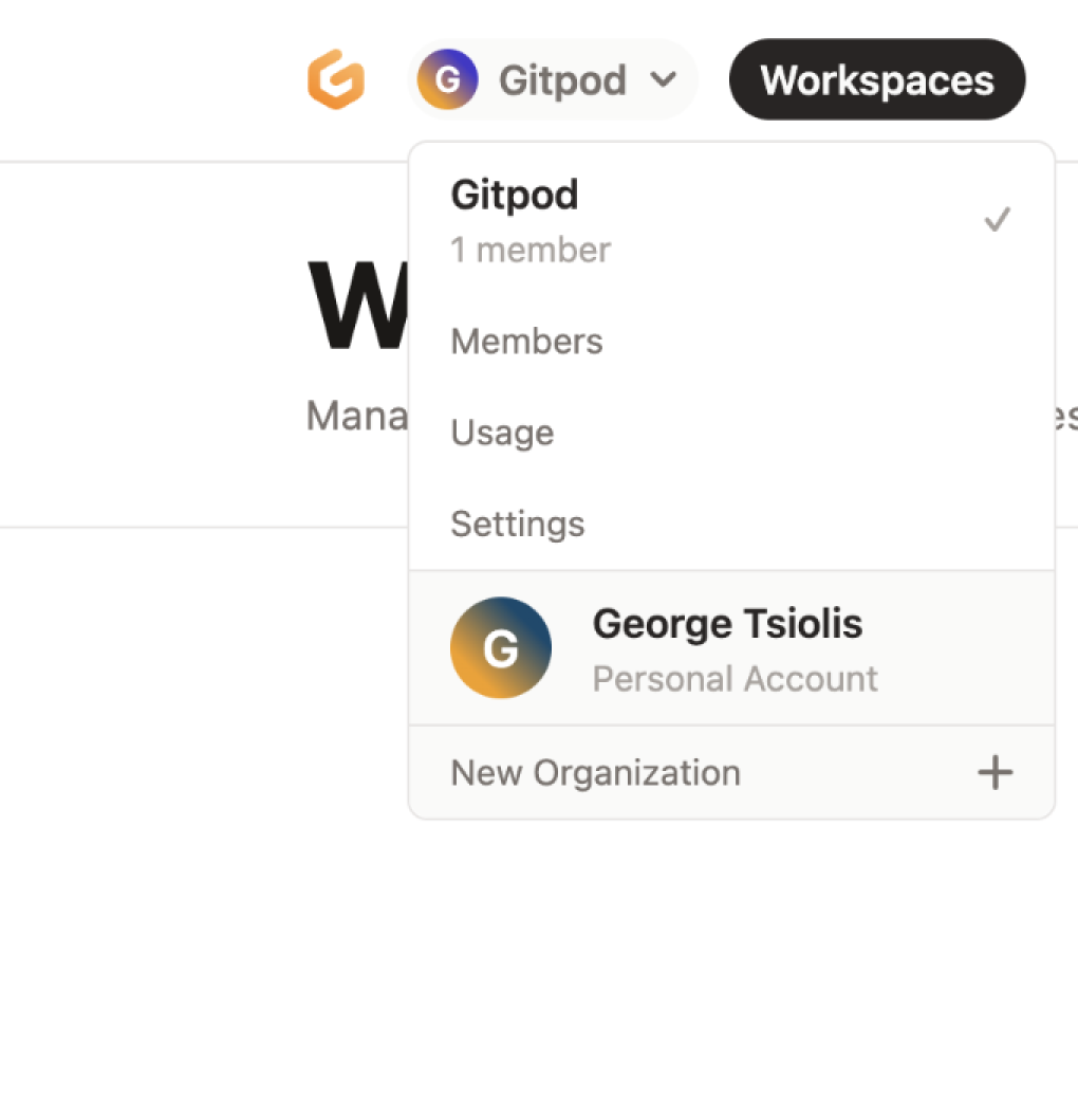 Improve the checkmark icon for the selected organization in the org ...