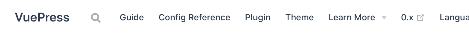 Add Horizontal Scroll Support For The Top Navigation Menu Items · Issue 2480 · Vuejsvuepress