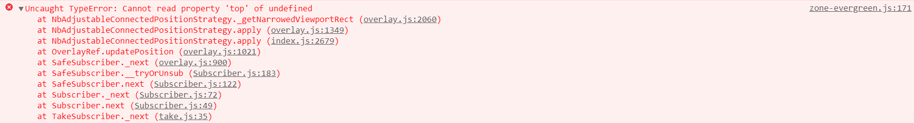 Timepicker Error Cdk With Nebular 610 · Issue 2527 · Akveonebular · Github