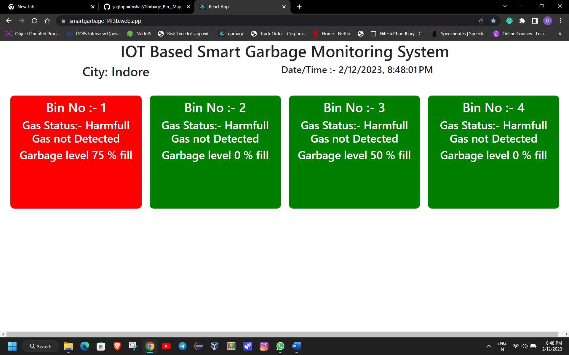 GitHub - pranshu2k2/Garbage_Bin__Major_Project