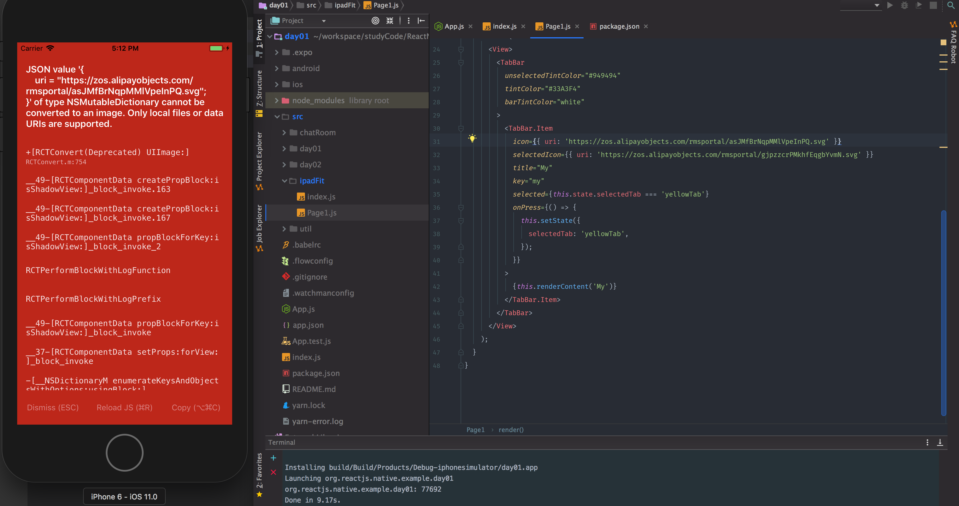 TabBar TabBar.Item icon can not using 'uri' · Issue #2444 · ant-design/ant-design-mobile · GitHub
