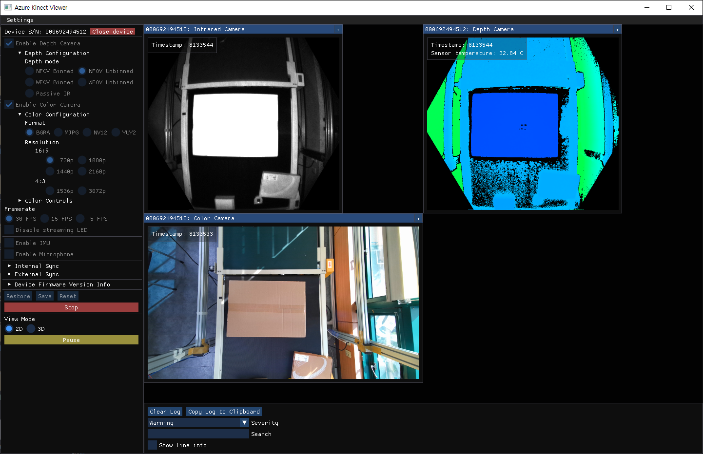 it looks like distorted Depth Image of Object · Issue #1380 · microsoft/Azure-Kinect-Sensor-SDK ...