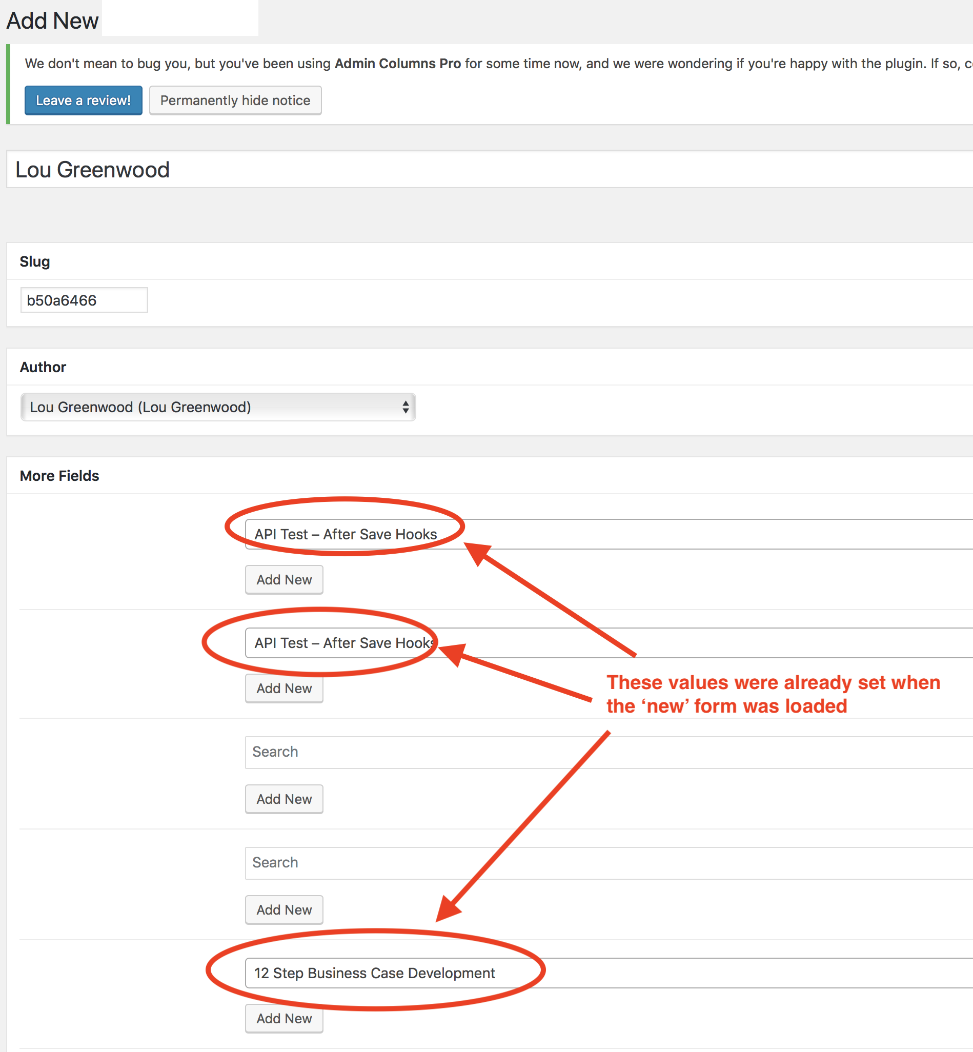 2.7 RC-1: Single select autocomplete fields have a default value ...
