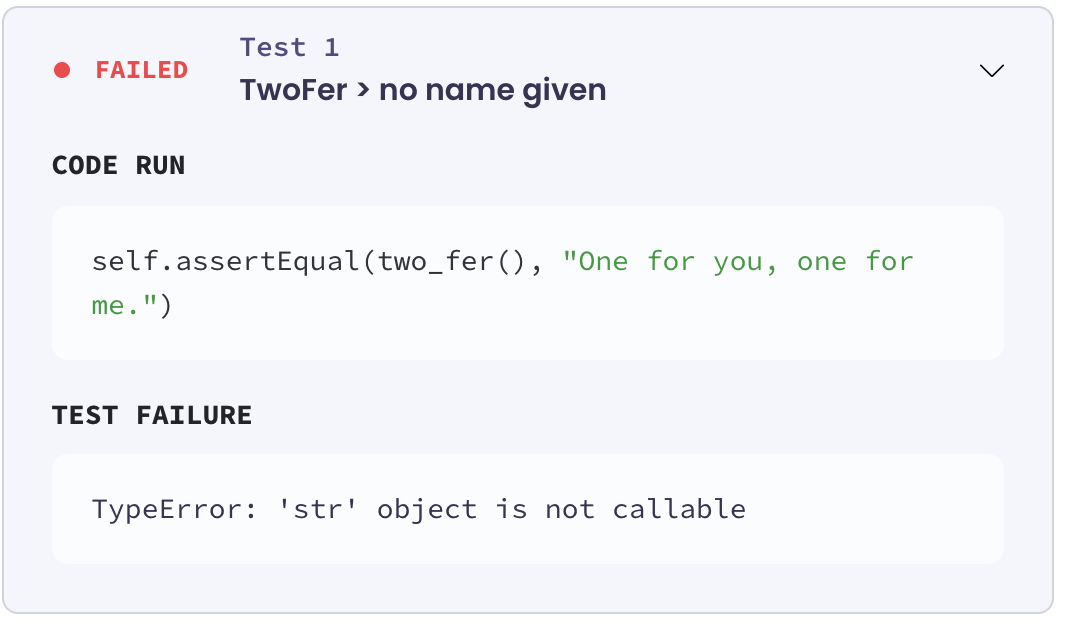 Error Messages Should Include Line Numbers · Issue #2855 · exercism/python · GitHub