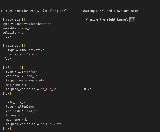 Phase Field Simulation For Two Phase Sintering · Idaholab Moose · Discussion 24536 · Github