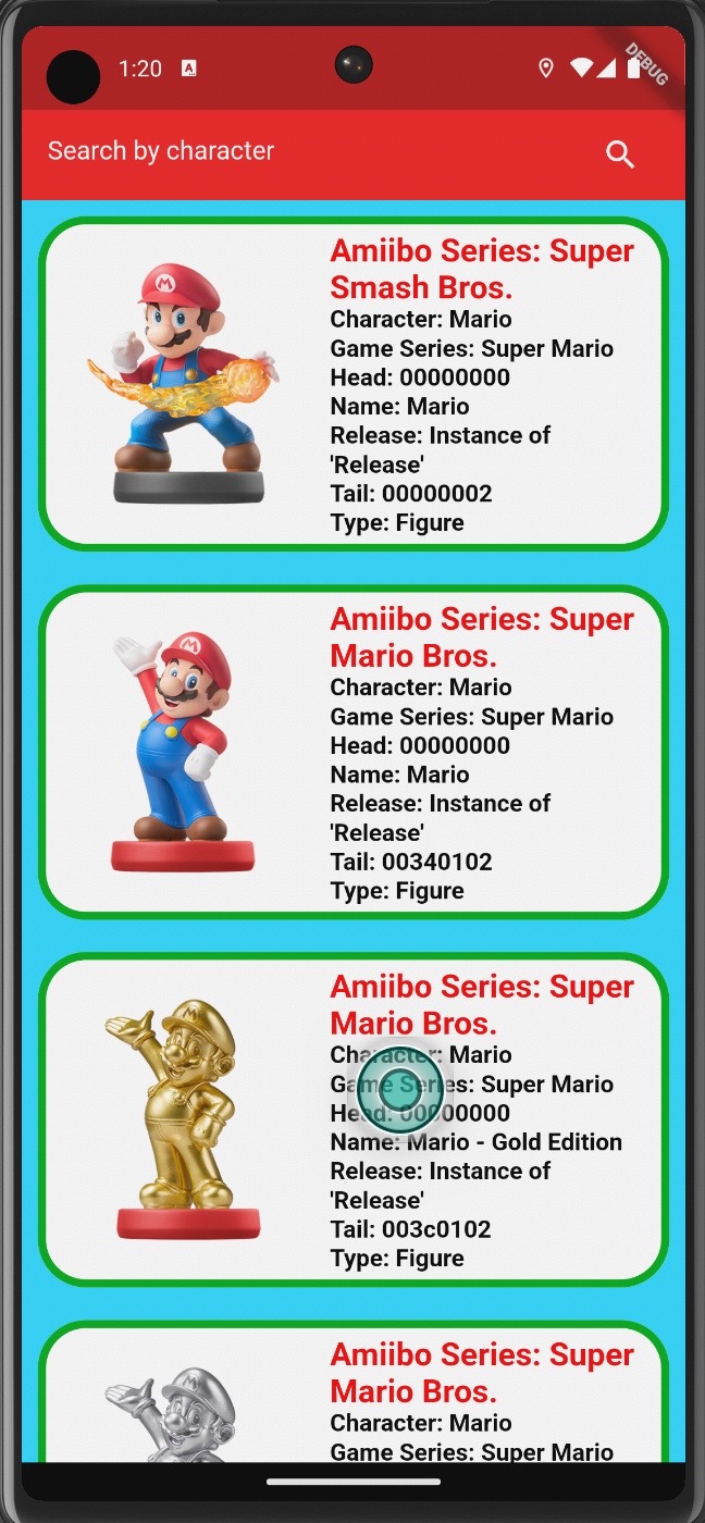 GitHub - DusitaSungklinhom/Nintendo-Amiibo: The app searches and displays information for ...