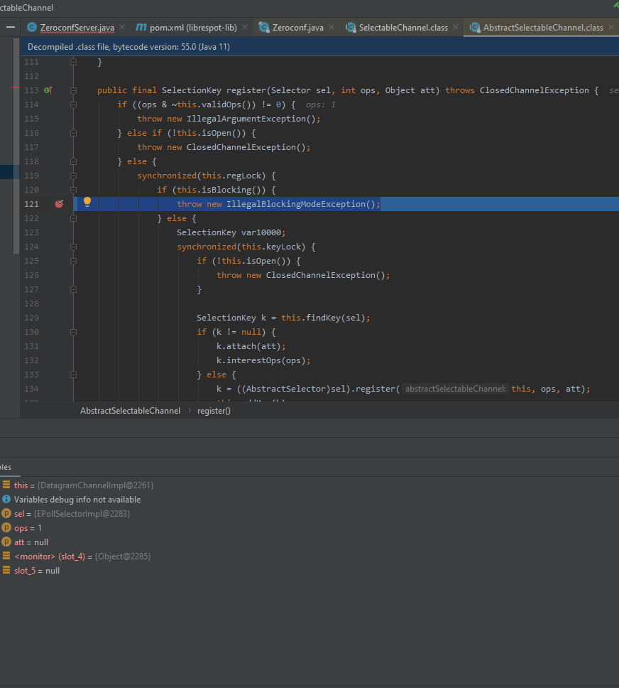 Better error handling after zeroconf issues (and a request for help to debug the issue) · Issue ...