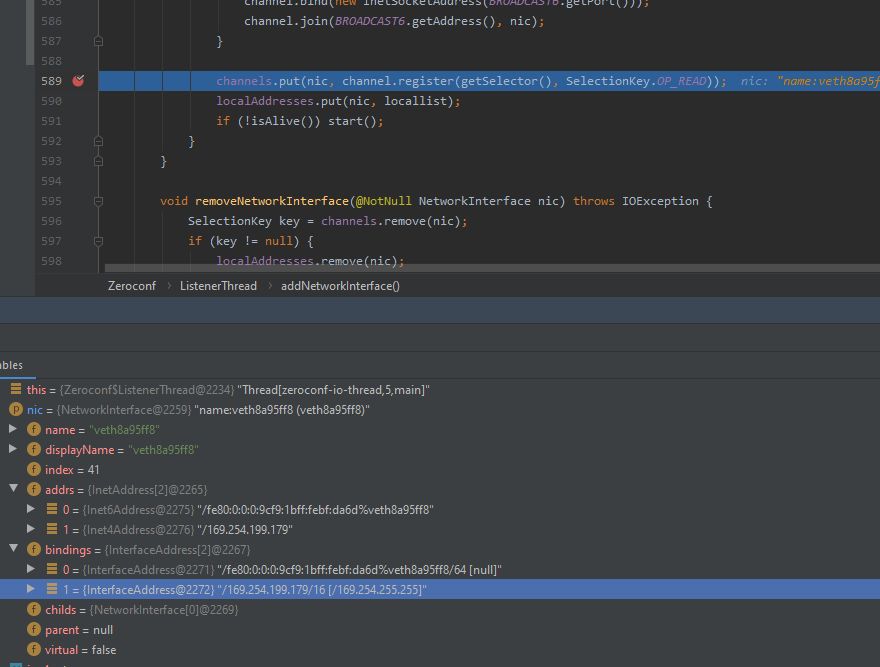 Better error handling after zeroconf issues (and a request for help to debug the issue) · Issue ...