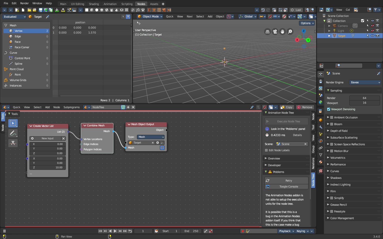 Animation Nodes can't process after error · Issue #1893 · JacquesLucke/animation_nodes · GitHub