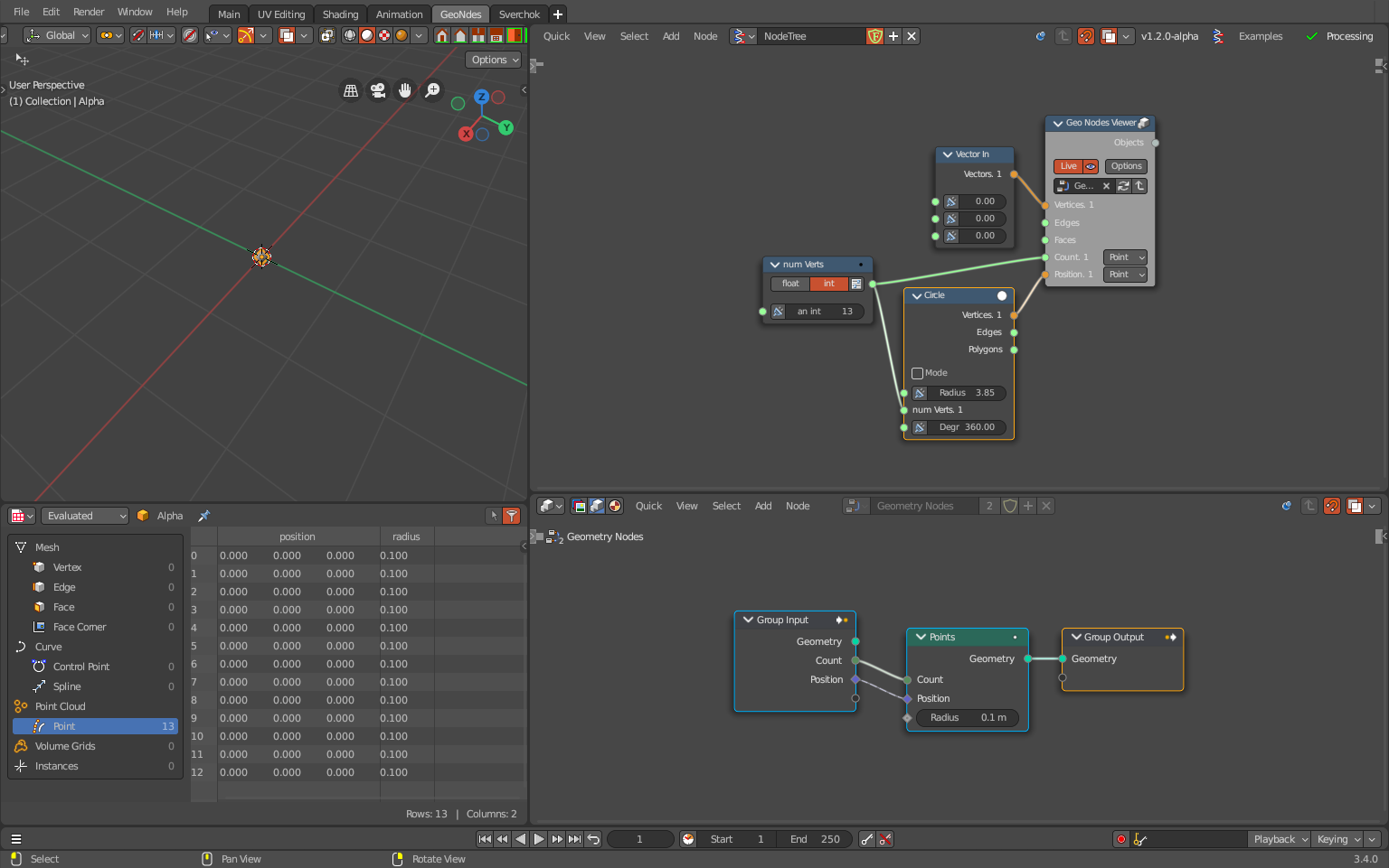 Why does the Geo Nodes Viewer not support custom list inputs? · Issue #4859 · nortikin/sverchok ...
