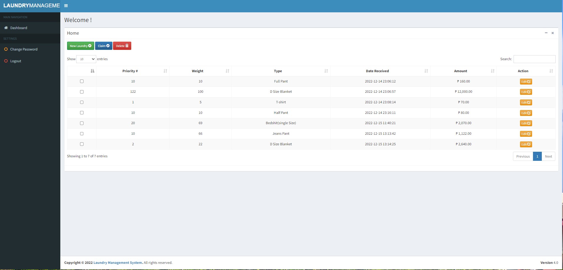 GitHub - AnkitaNayak22/Laundry-Management-System