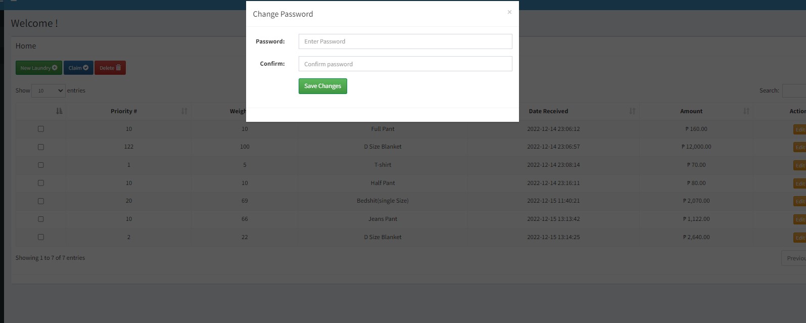 GitHub - AnkitaNayak22/Laundry-Management-System