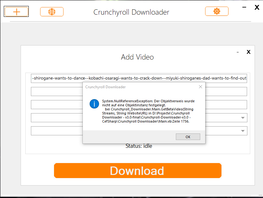 --API changed--Use v3.11-- · Issue #623 · hama3254/Crunchyroll-Downloader-v3.0 · GitHub