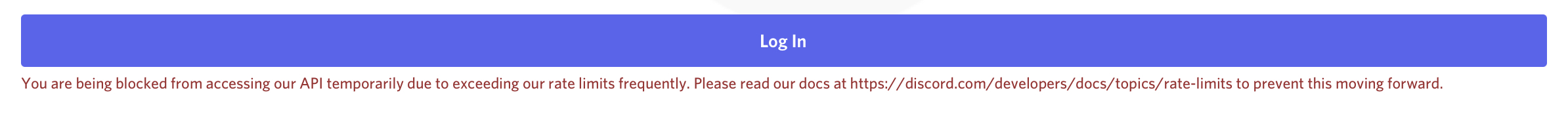 I Am Being Blocked From Accessing Api Temporarily Due To Exceeding Limits · Issue 5748