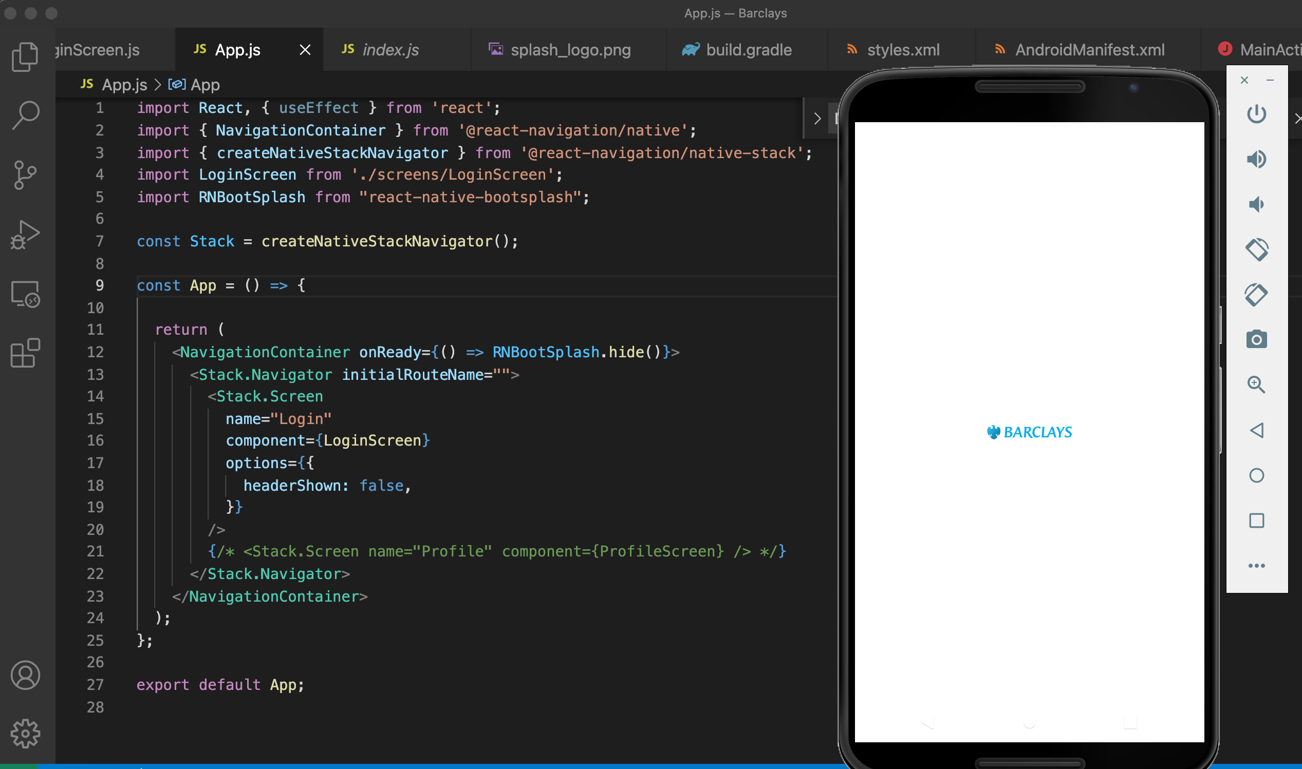 v4.0.2 - Hide method is not working on android · Issue #297 · zoontek/react-native-bootsplash ...