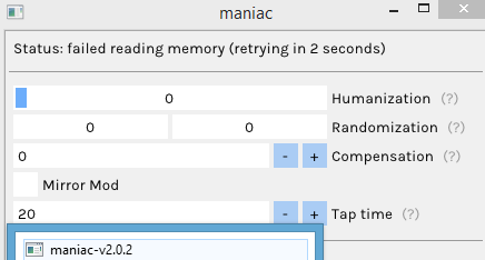 memory v2.0.2 / 2.0.1 · Issue #77 · fs-c/maniac · GitHub
