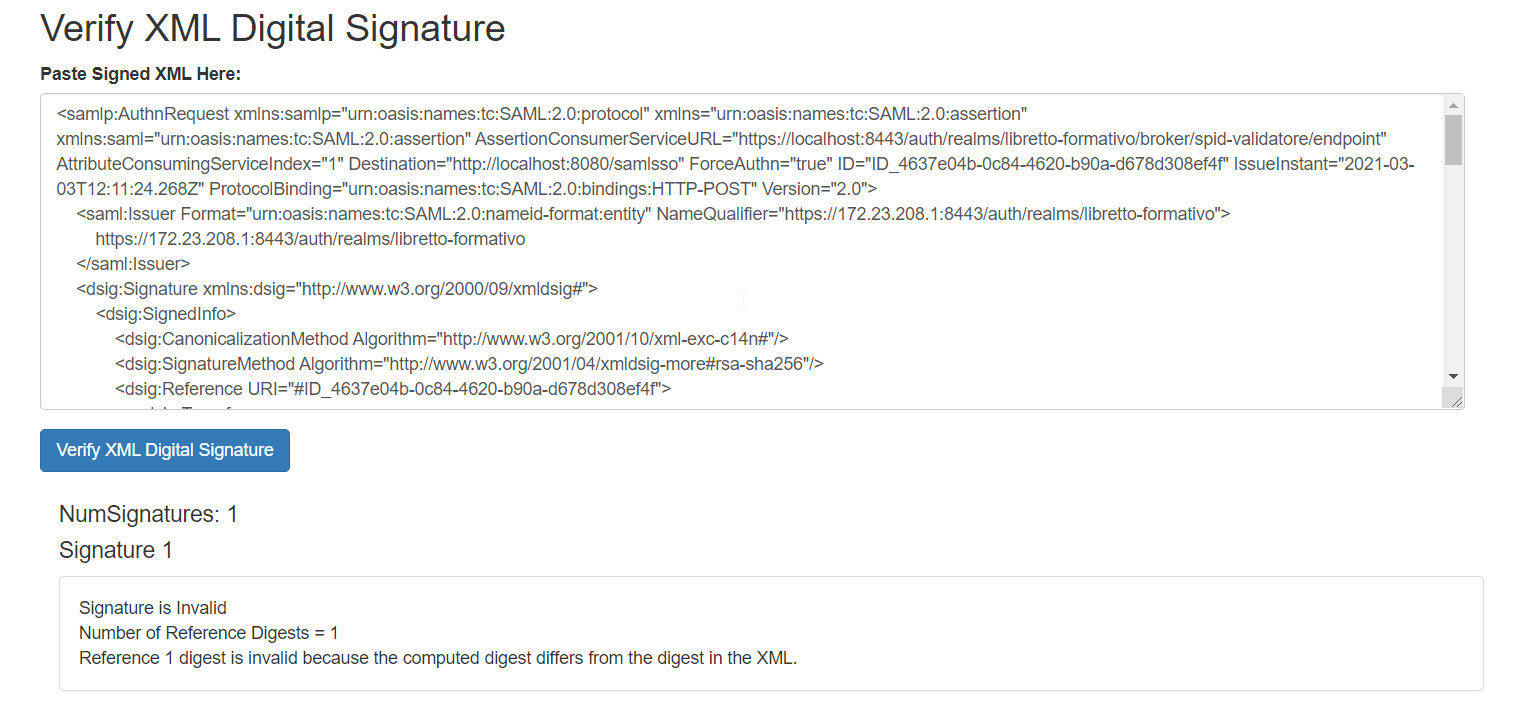 The AuthnRequest must validate against XSD and must have a valid signature stderr · Issue #8 ...