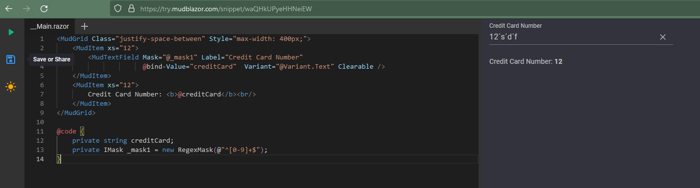 MudTextField acute accent (´) and trema (¨) breaks regex (^[0-9]+$) · Issue #7011 · MudBlazor ...