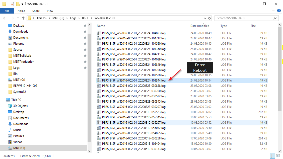 BIS-F PERS 00_PersBISF_WriteCacheDisk.ps1 fails, due to timing issue with registry values ...