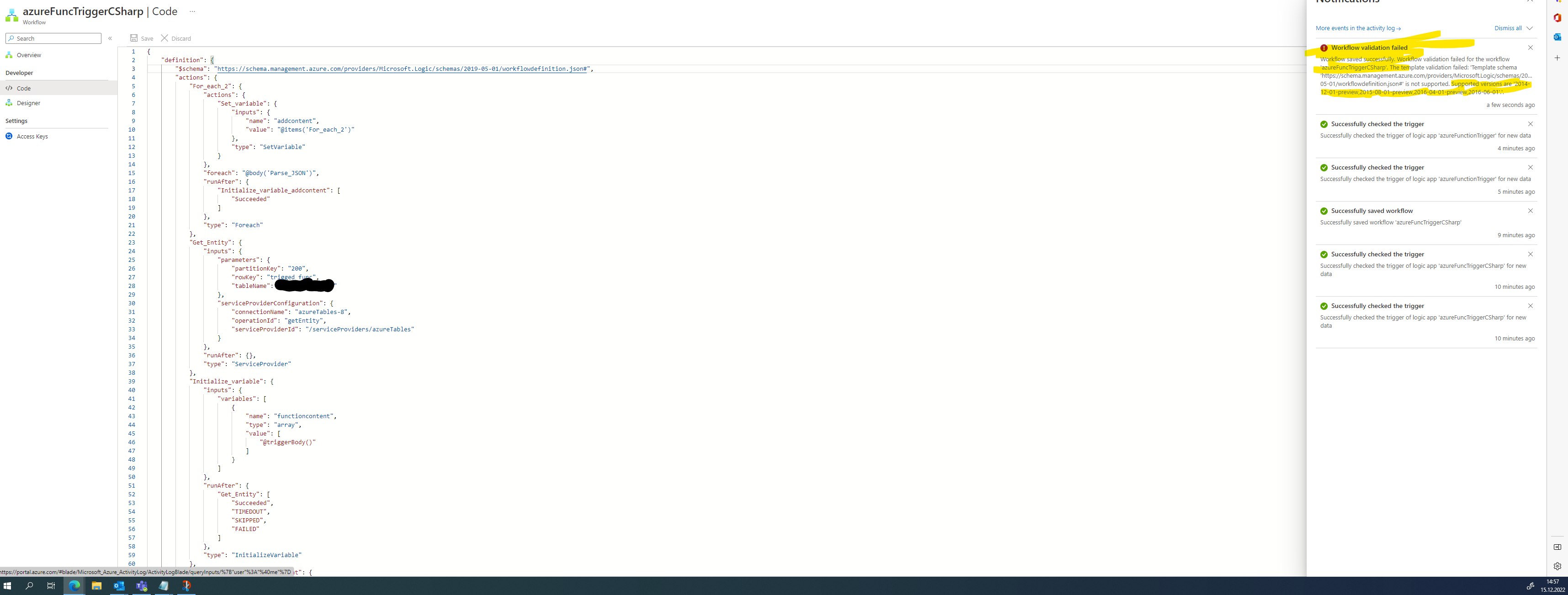 logic app does not support Microsoft.Logic/schemas/2019-05-01/workflowdefinition.json · Issue ...
