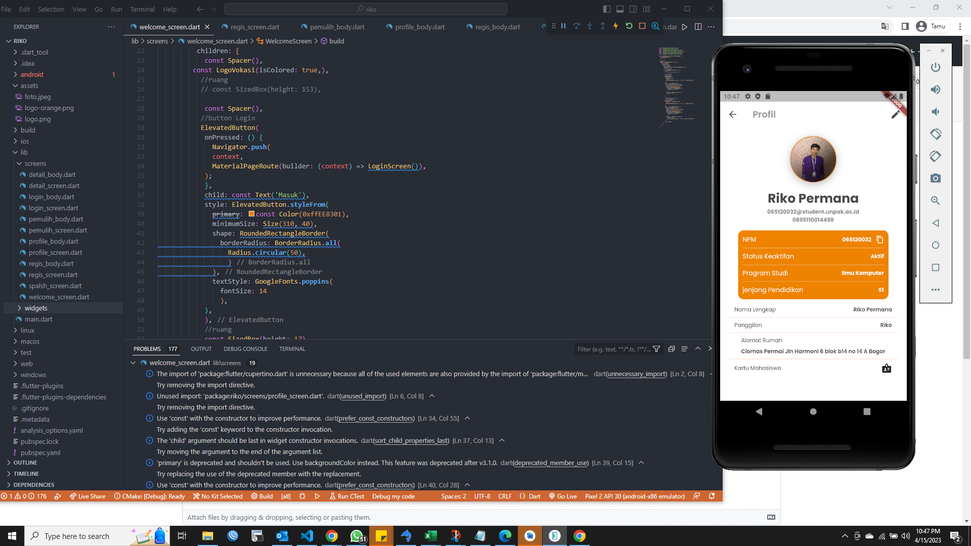 GitHub - rikopermana14/Aplikasi-Mobile-Sederhana-Sekolah-Vokasi-Unpak