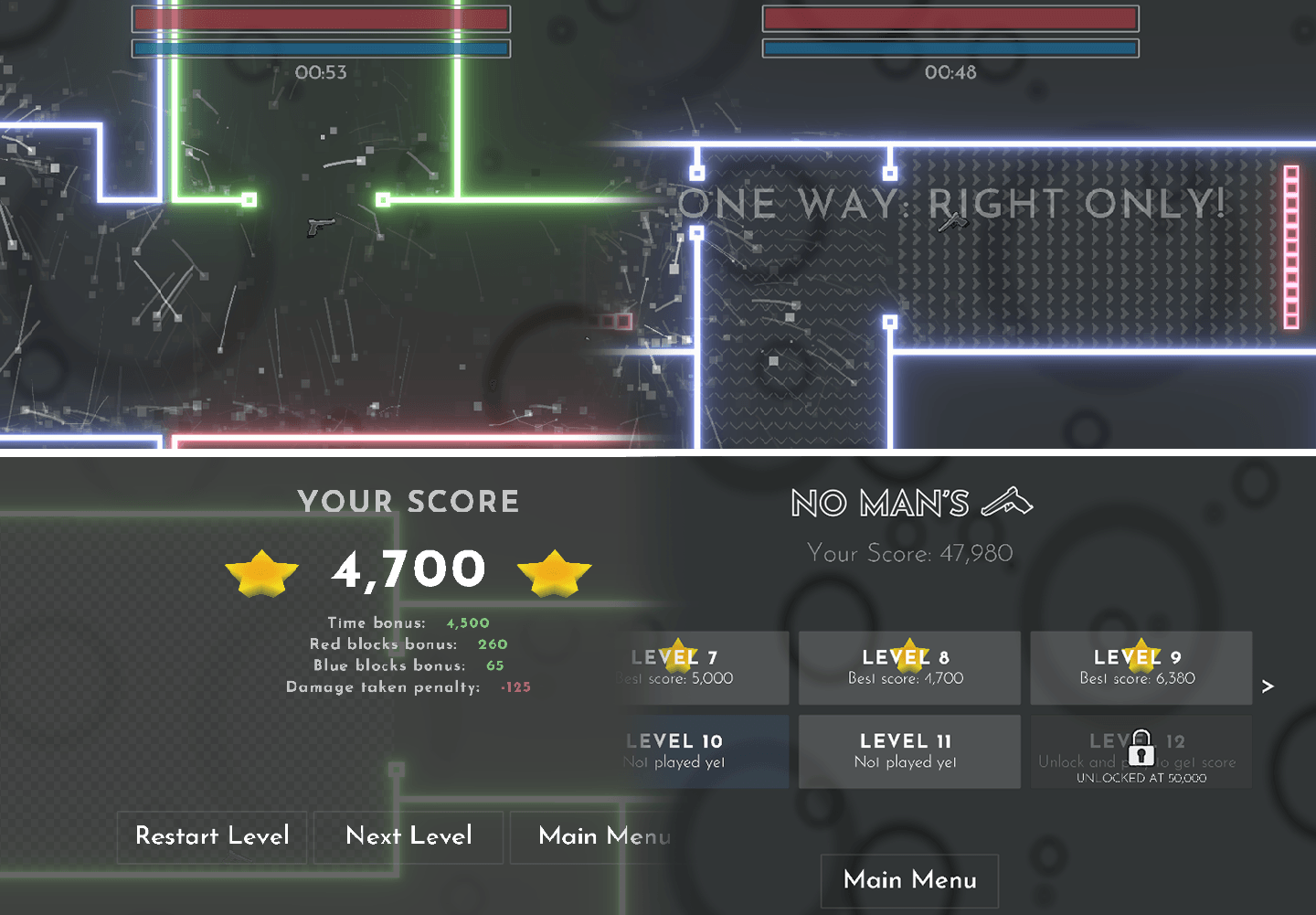 GitHub - kimgoetzke/game-no-mans-gun: A physics-based, hardcore, time-trial 2D pixel art game ...