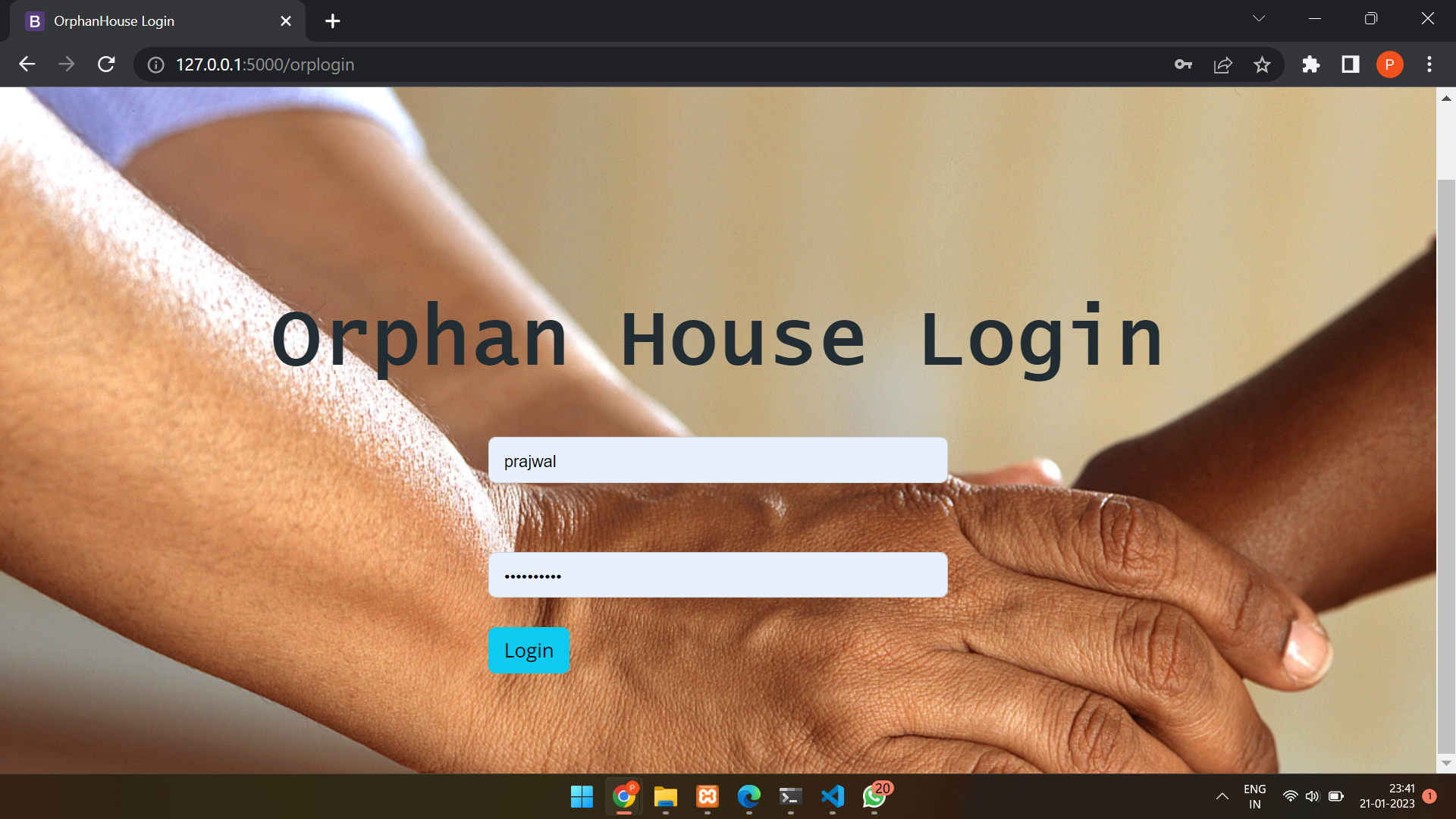 GitHub - Prajwal6111/DBMS-Project-Orphan-House-Registration-Portal