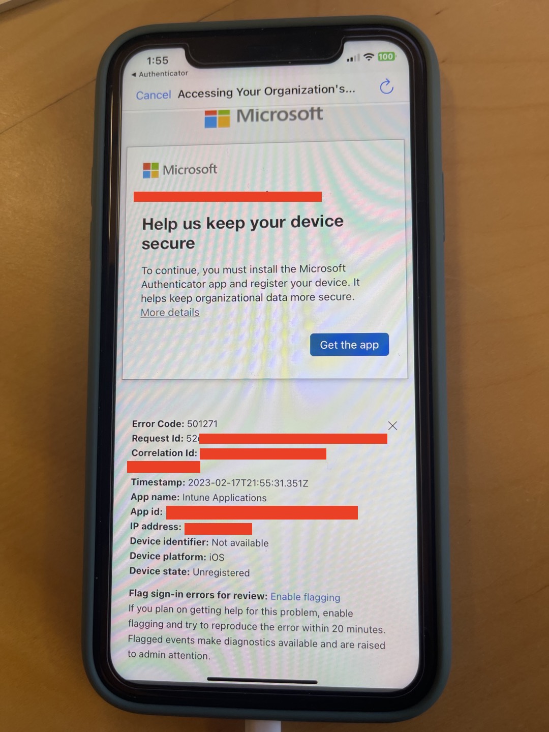 Accessing Your Organizations Data On Second Login Mam · Issue 307 · Msintuneappsdkms Intune 2683