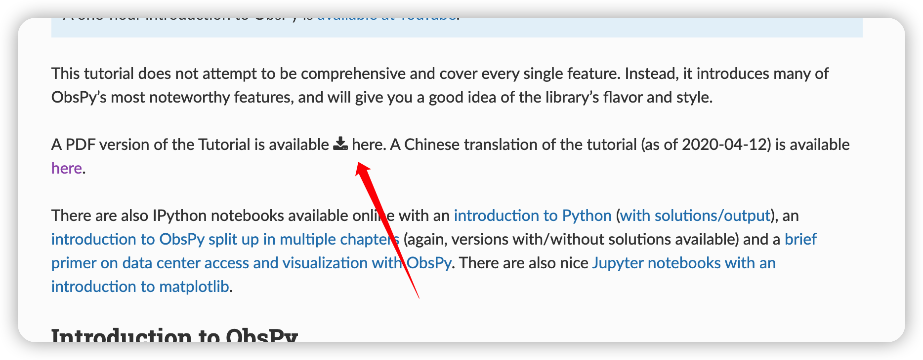 Cannot Find The Link To Download The Pdf Doc · Issue 3033 · Obspy Obspy · Github