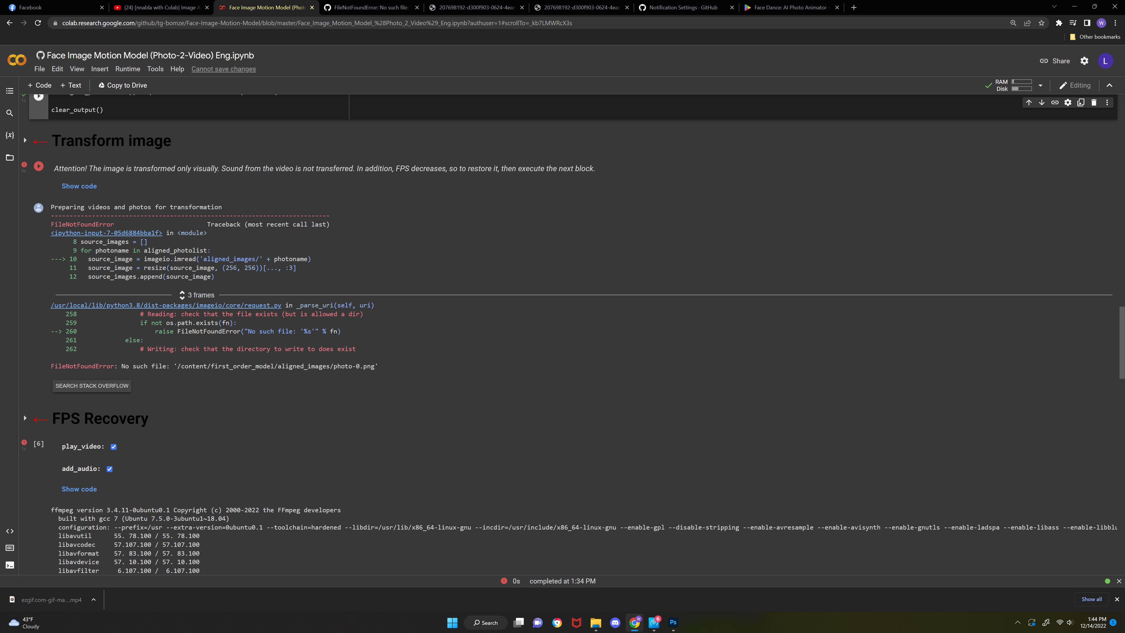 FileNotFoundError: No such file: '/content/first_order_model/aligned ...