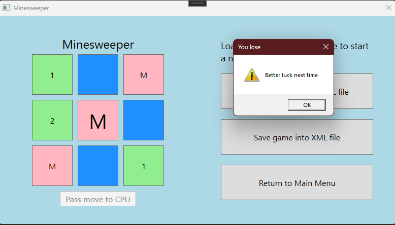 GitHub - a-macedonio/Minesweeper3x3
